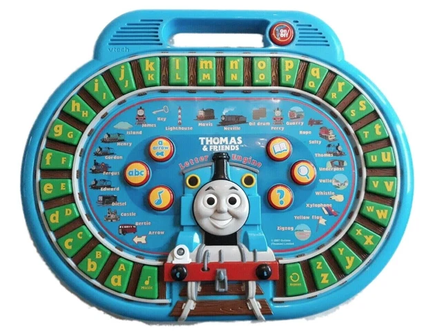 THOMAS AND FRIENDS V tech Letter Engine Alphabet Learning Vtech Toy £15 ...