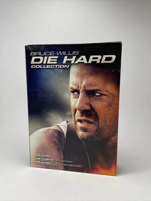 BRUCE WILLIS DIE Hard Collection DVD w/bonus Disc Film Movie $10.05 ...