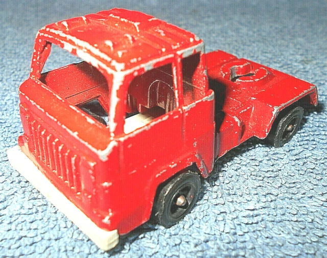 Vintage Tootsie Toy Cab Over Truck Tractor Semi Red Diecast | atelier ...