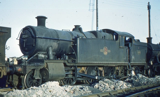 35MM RAILWAY SLIDE: GTR 448: CLASS 7200 : 7253 £2.00 - PicClick UK