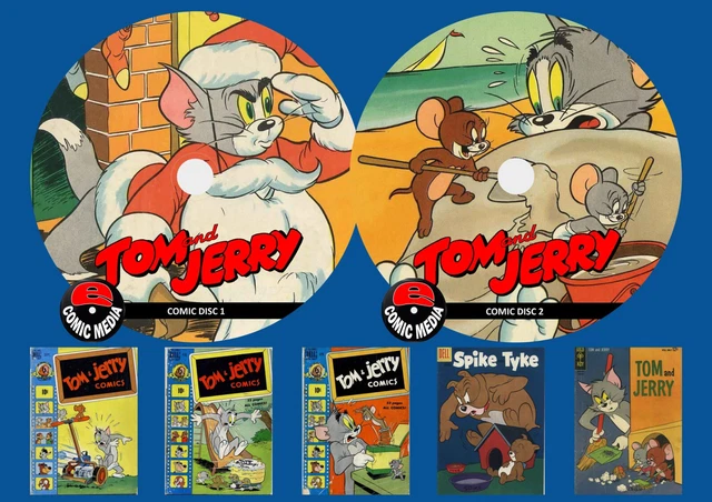 TOM & JERRY Comic Collection On Two PC DVD Rom’s (CBR Format) £7.99 ...