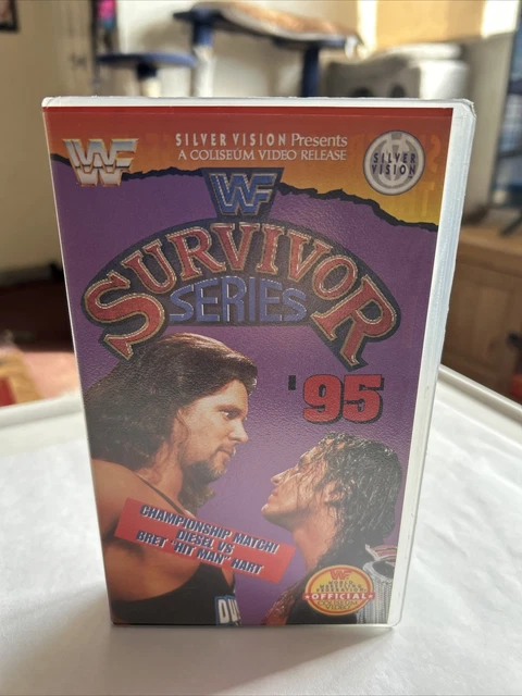 VINTAGE WWF WRESTLING VHS Tapes Survivor Series 95 £2.99 - PicClick UK