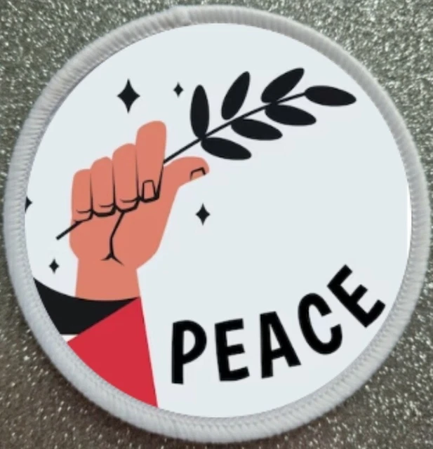 3& PEACE PALESTINE Gaza Palestinian Iron / Sew On Patch Badge £4.95 ...