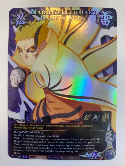 CARTE NARUTO COLLECTIBLE Card Game CCG naruto uzumaki No. 0002 EUR 11 ...