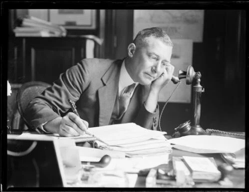 W.A. FOWLS SECRETARY to the Premier of NSW Thomas Rainsford Bavin - Old ...