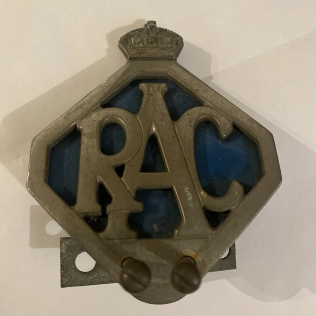 VINTAGE RAC METAL car grille badge emblem £25.00 - PicClick UK