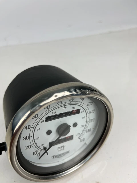 TRIUMPH THRUXTON 04-08 900 Cockpit Tacho Gauges Meter Speedo Tacho Mph ...
