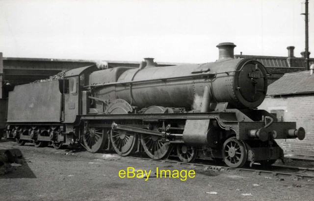 PHOTO RAILWAY EX GWR Modified Hall No 6998 unknown shed c1960's £2.00 ...