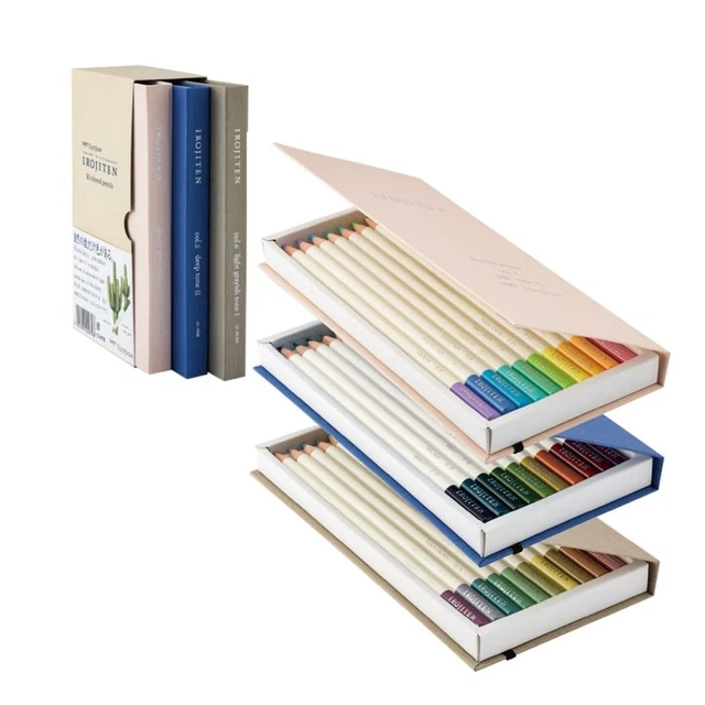 TOMBOW COLOR DICTIONARY 30 Colored Pencils Set 2 Nature Tones Book ...