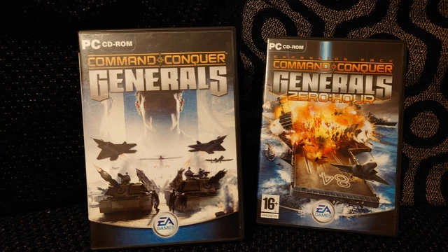 COMMAND & CONQUER: Generals + Zero Hours expansion PC £11.00 - PicClick UK