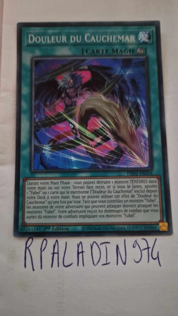 YU-GI-OH! DOULEUR DU Cauchemar ( PHNI-FR054 ) Super Rare EUR 5,99 - PicClick FR