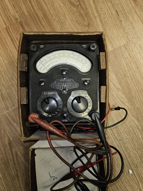 VINTAGE UNIVERSAL Avo Avometer Analog Multimeter Model 8 Mark 111 [mk3 ...