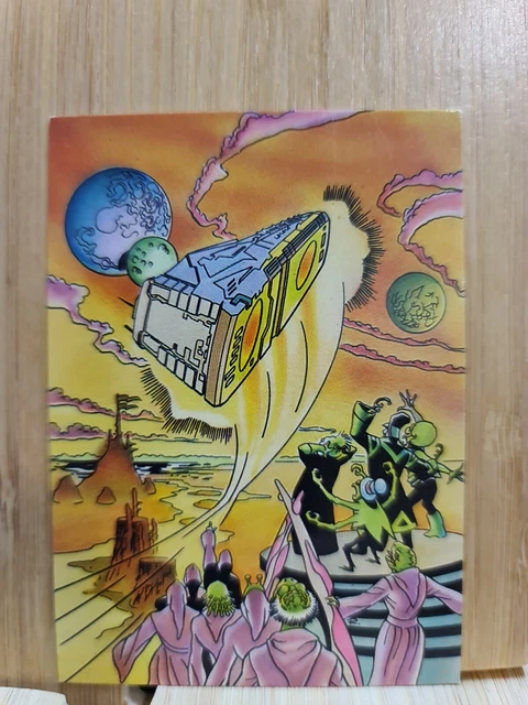 HITCHHIKER'S GUIDE TO THE GALAXY🏆1994 Cardz #10 Trading Card🏆FREE POST ...