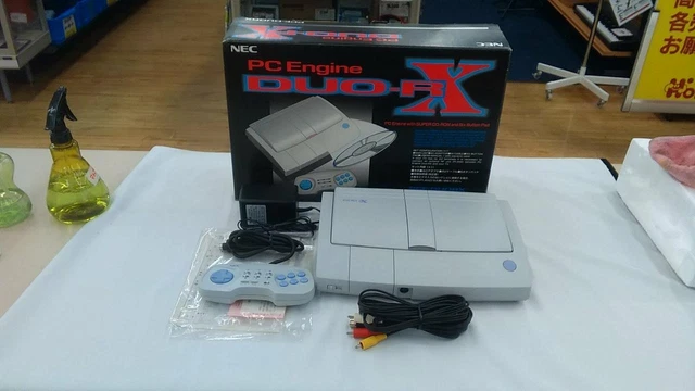 NEC PC ENGINE Duo-RX PCE-DUORX TurboGrafx Vintage Japanese Console ...