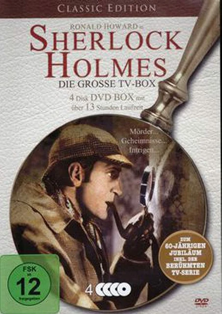 SHERLOCK HOLMES DIE große TV-Box DVD Serie Krimi Ronald Howard EUR 2,80 ...