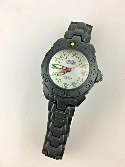 MONTRE SECTOR EXPANDER 150 Alutek Quartz Femme Aluminium Vintage Sports ...