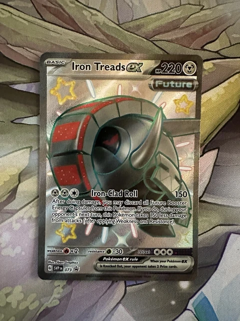 POKÉMON TCG IRON Treads ex Svp Black Star Promos SVP073 Holo Promo NM/M ...