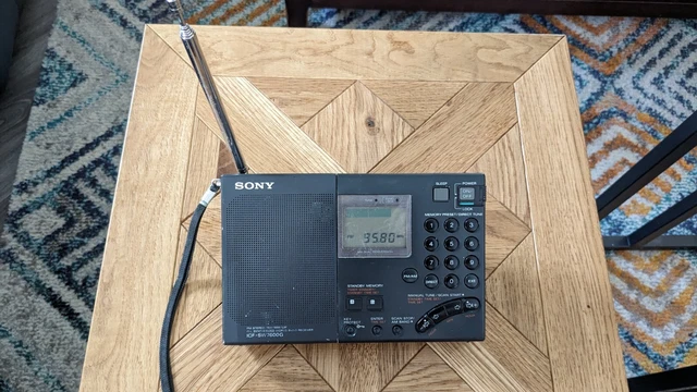 SONY ICF-SW7600G RECEPTOR de Banda Mundial FM Estéreo SW MW LW SSB SYNC Radio AM EUR 35,08 ...
