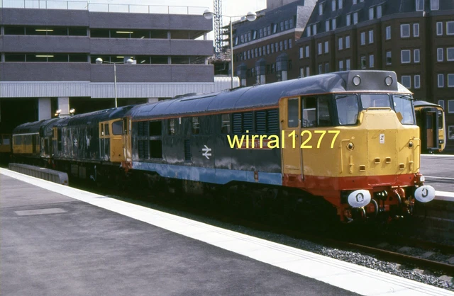 ORIGINAL RAILWAY SLIDE Class 31 31413 at Birmingham Snow Hill +rights £ ...