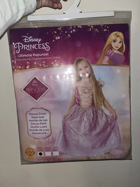 RUBIE'S DISNEY PRINCESS Ultimate Rapunzel Deluxe Fancy Dress Costume 3 ...