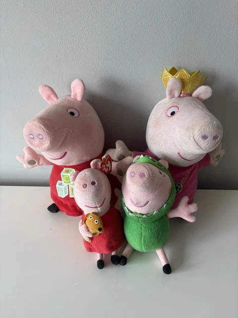 PEPPA PIG PLUSH toy bundle multicolour character soft toys w201 £3.31 ...