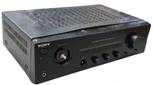 SONY INTEGRATED STEREO Amplifier Ta-Fe370 Black 160W £37.50 - PicClick UK