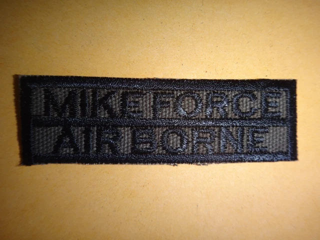 VIETNAM GUERRE ATTENUÉ Languette Patch Arvn Forces Spéciales Mike Force Airborne EUR 12,19 ...
