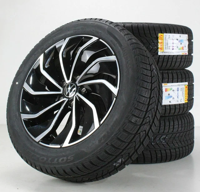 VW GOLF 8 & R-Line GTE Gti GTD Winter Wheels 17 Inches Ventura Rims £ ...