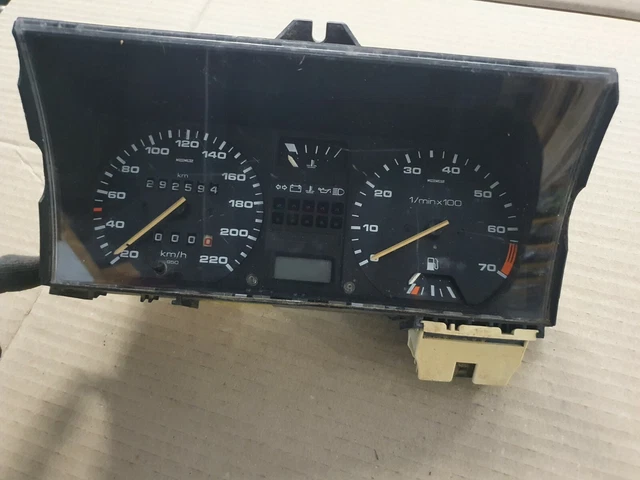 VW GOLF JETTA Mk2 Speedometer Clocks Instrument Cluster Tacho Lhd ...