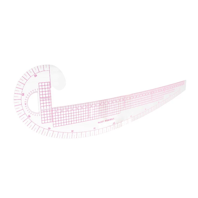 FRENCH CURVE METRIC Ruler Sewing Ruler Tailor Set DIY Clothing Supplies ...