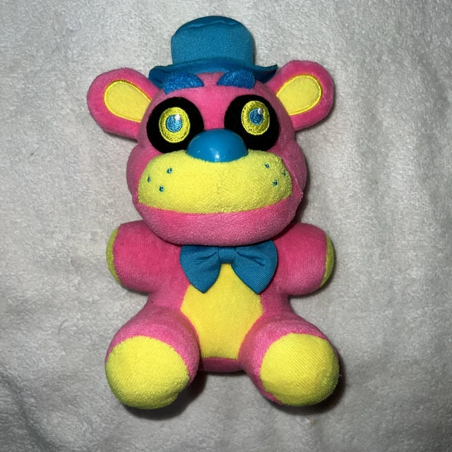 FIVE NIGHTS AT Freddy’s Plush BlackLight Freddy Pink Authentic £7.92 ...