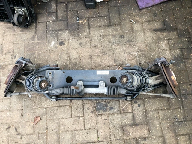 SMART FORTWO 451 Complete Front Subframe Rack wishbones Shocks Brake ...