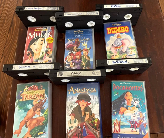 WALT DISNEY CLASSICS VHS (6) $36.00 - PicClick AU