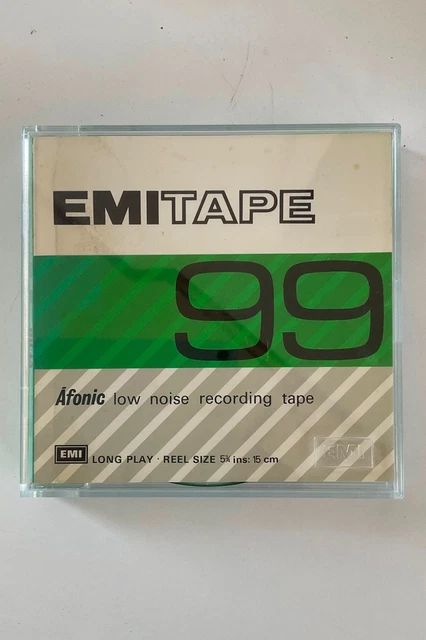 1/4 INCH RECORDING Tape, EMI Tape Afonic, 5¾in (15cm) dia. [myRef ...