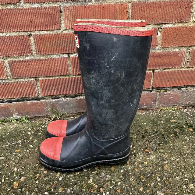 CENTURY GATES SAFETY Wellington Boots / Wellies Steel Toe Cap size UK 6 ...