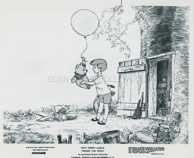 THE MANY ADVENTURES Of Winnie The Pooh Walt Disney 1977 Photo Original ...