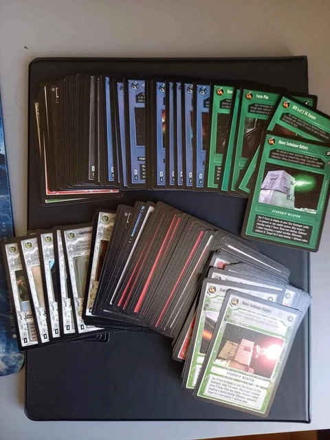 COMPLETE SET OF C U of Death Star 2 II star wars ccg tcg swccg decipher ...