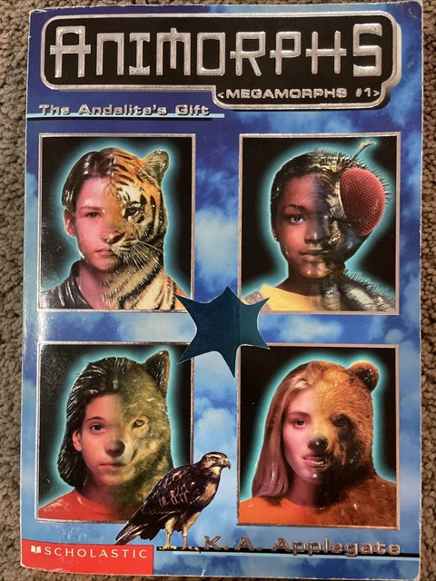 RARE ANIMORPHS: MEGAMORPHS 1: The Andalite's Gift With ORIGINAL IRON ON ...