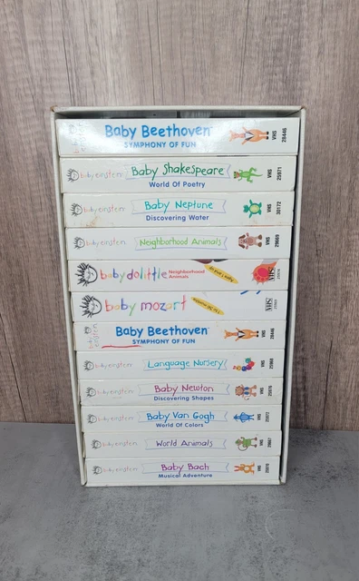 BABY EINSTEIN VHS Tape Lot Set of 12 Tapes - Video Collection AS IS ...