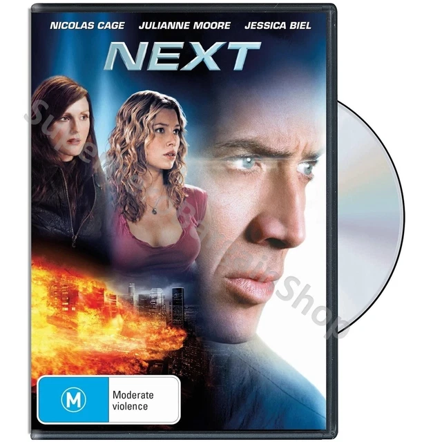 NEXT (DVD 2007) PAL Region 4 (Nicolas Cage, Julianne Moore, Jessica ...
