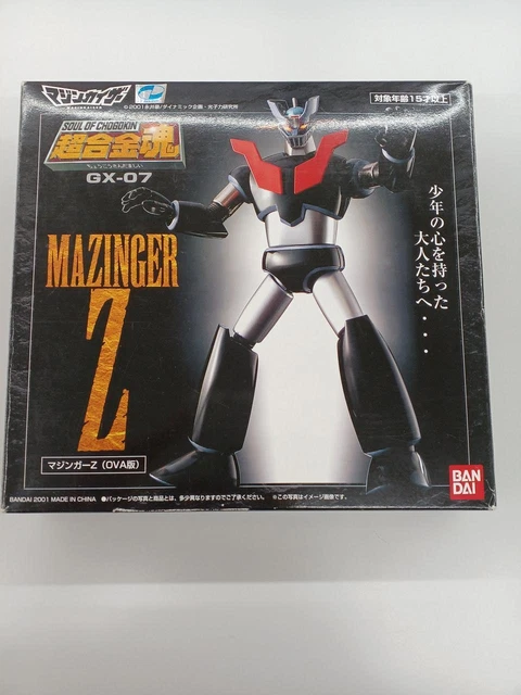 BANDAI SOUL OF CHOGOKIN MAZINGER Z GX-07 OVA Version Robot Figure Japan Used £98.17 - PicClick UK