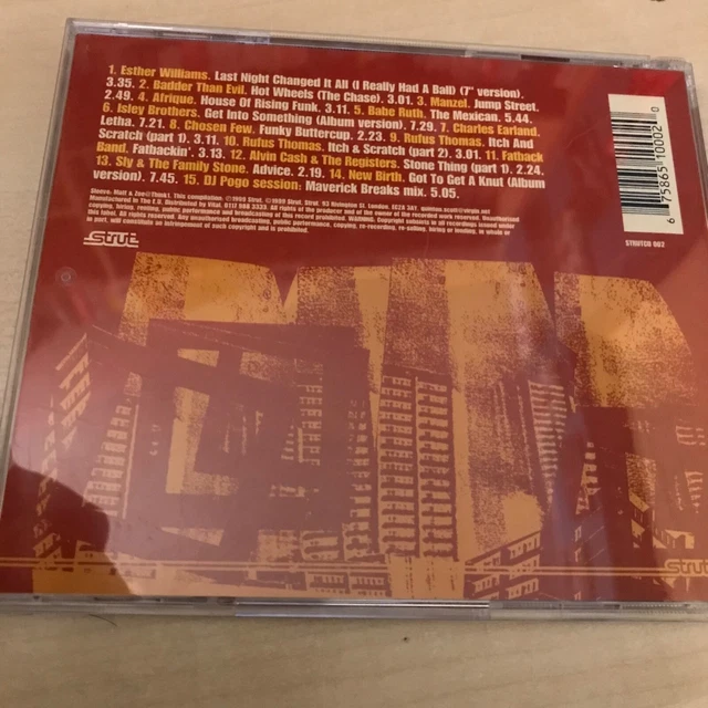 DJ POGO - Block Party Breaks: Classic Original Breaks And Rare Funk (Cd ...