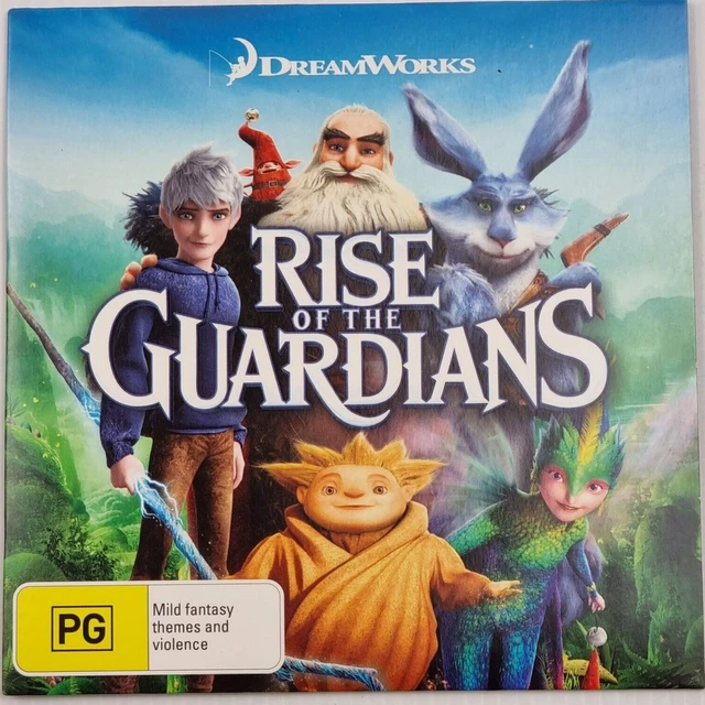 RISE OF THE Guardians DVD, 2012, PAL Region 4, Action, Animation ...