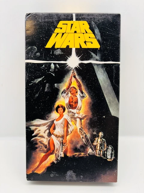STAR WARS - Episode IV: A New Hope - 1992 Fox Video VHS Release $10.75 ...