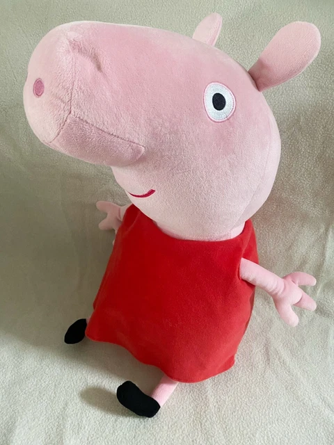 PEPPA PIG SOFT Toy Plush Ty Teddy Large 16 Inches - VGC £7.00 - PicClick UK