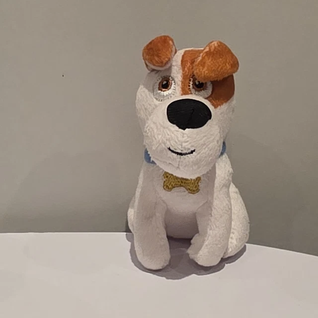 THE SECRET LIFE Of Pets Movie Max Dog Plush Soft Toy 3" £16.68 ...