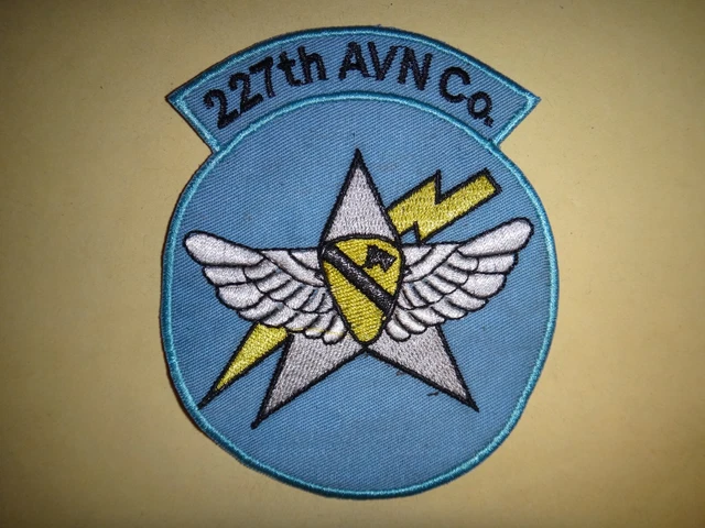 VIETNAM WAR US Army 227th AVIATION Company 1st CAVALRY Division Patch ...