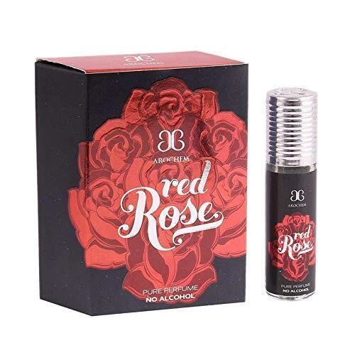 AROCHEM RED ROSE- Attar- Arabian- Parfum POUR FEMMES- Huile- 6ml ...