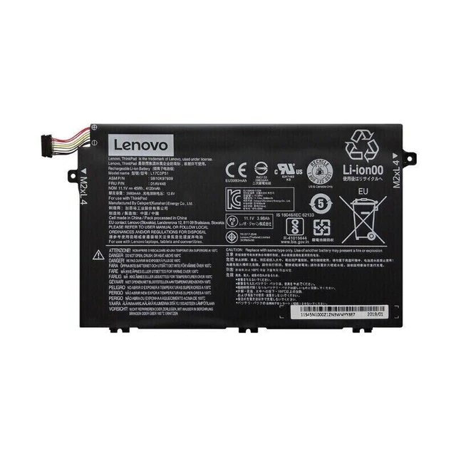 NUOVA BATTERIA ORIGINALE L17L3P51 L17C3P51 01AV445 per Lenovo ThinkPad ...