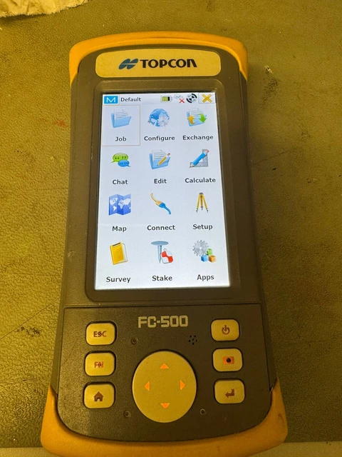 TOPCON FC-500 FIELD Controller , Magnet Software Bare Unit small Mark ...